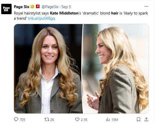 放過她！凱特王妃新造型遭網攻 黛妃髮型師護航反擊惡評 | 國際 | CTWANT