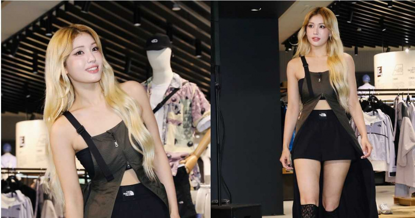 人間芭比下凡啦！SOMI全昭彌現身「北面」開幕，大秀中文超有誠意、臉頰愛心狂送，秒變追星現場 | 漂亮 | CTWANT