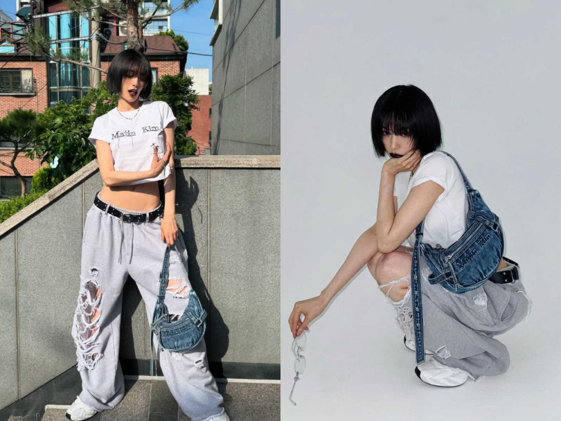 荷包守不住啦！女神NANA、薇娟搶背這顆半月包太燒心，小花丹寧聯名系列也超欠收 | 漂亮 | CTWANT