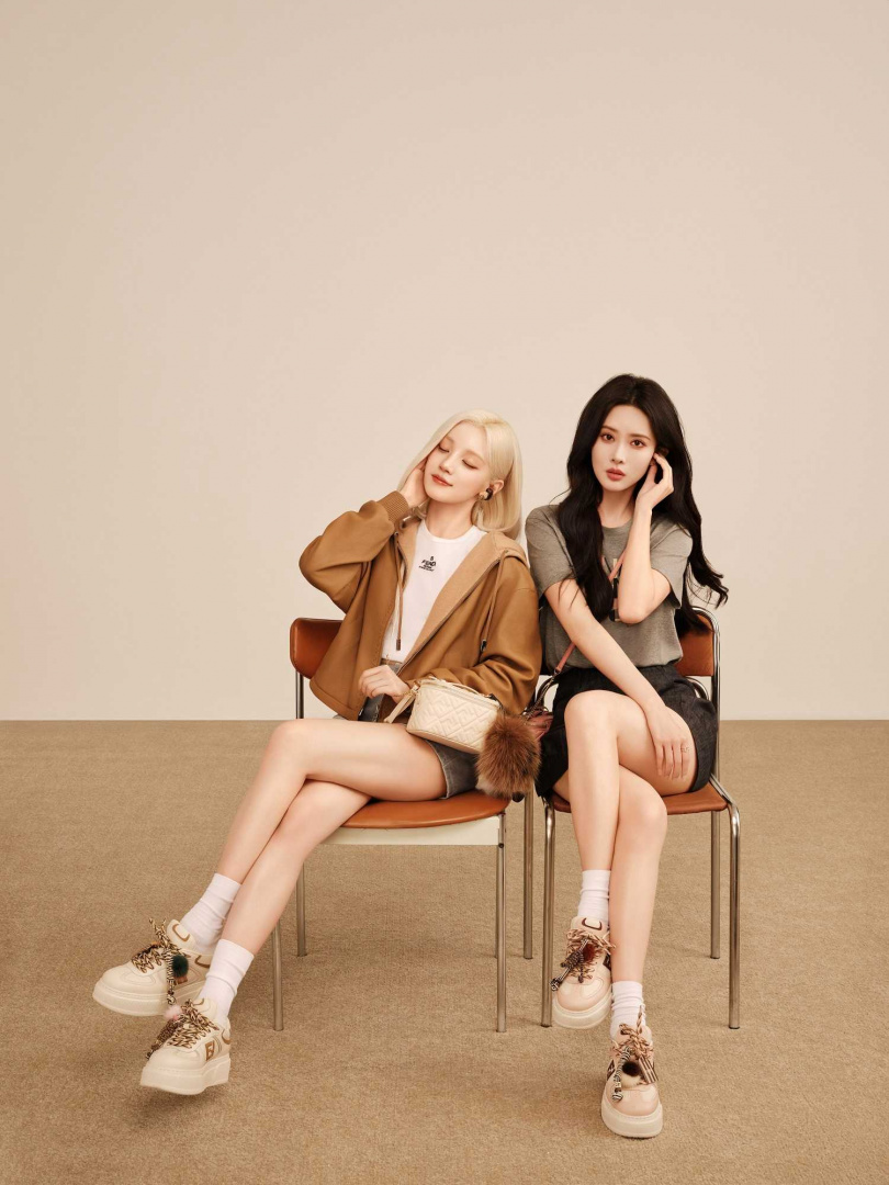 I-DLE宋雨琦、女神孟子義都在穿！FENDI Match Platform運動鞋小細節超圈粉、時髦精指定款 | 漂亮 | CTWANT