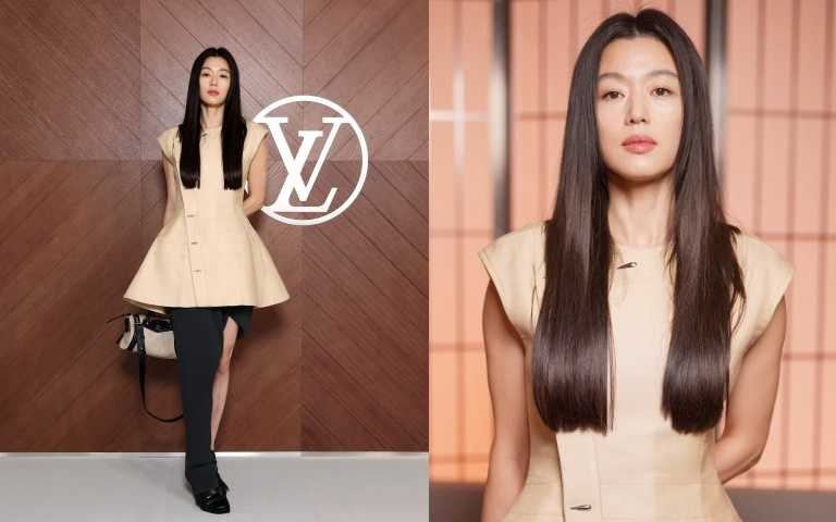 全智賢巴黎時裝周「凍齡神顏」掀熱議！女神級「冷萃黑長髮」＋「LV高定穿搭」網讚：完全沒變！ | 漂亮 | CTWANT