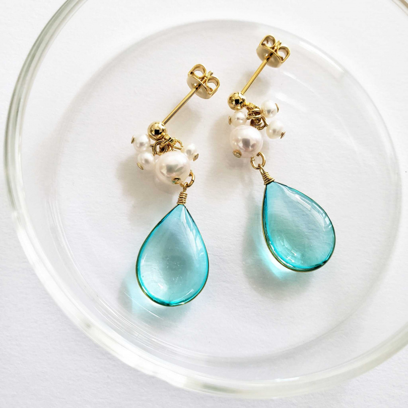 6款降溫系飾品！藍色沁涼系小配件，戴上瞬間有風、自帶涼感濾鏡 | 漂亮 | CTWANT