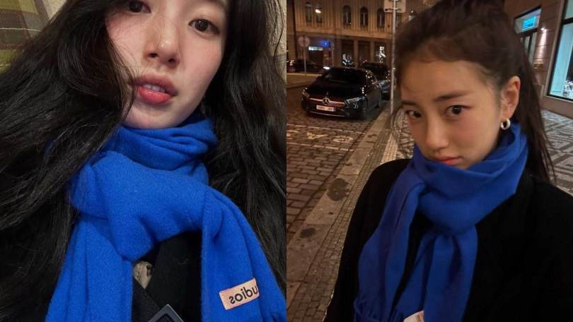 圍巾保暖還能添性感！女星搭配攻略全公開：JESSICA黑色圍巾時髦大氣、太妍細圍巾高級性感…秀智這色系超顯白 | 漂亮 | CTWANT