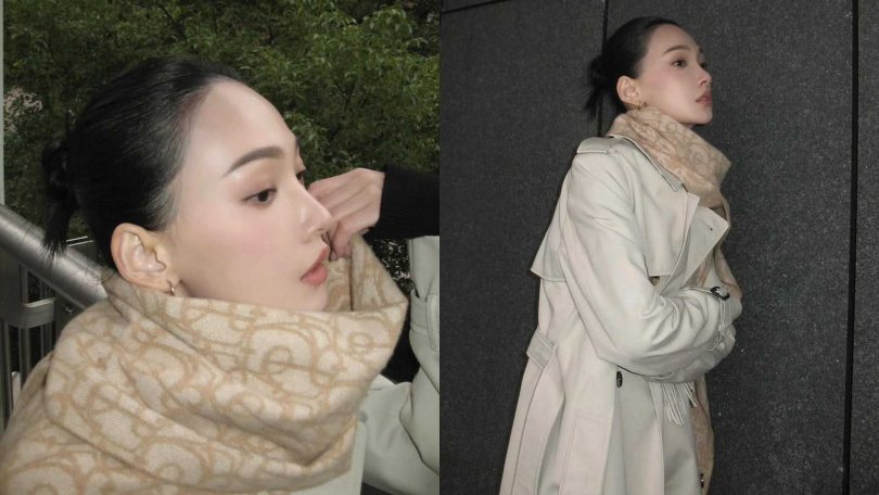 圍巾保暖還能添性感！女星搭配攻略全公開：JESSICA黑色圍巾時髦大氣、太妍細圍巾高級性感…秀智這色系超顯白 | 漂亮 | CTWANT