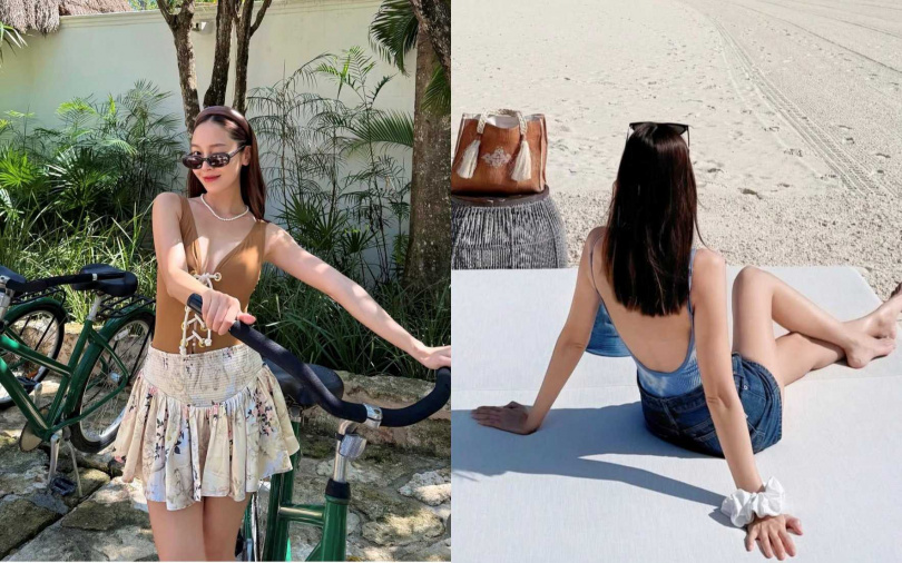 這個IG坐擁1200萬粉絲的「比基尼貴婦」是誰？Jessica爆乳泳裝搭黑色寬褲美成「海灘女神」！ | 漂亮 | CTWANT