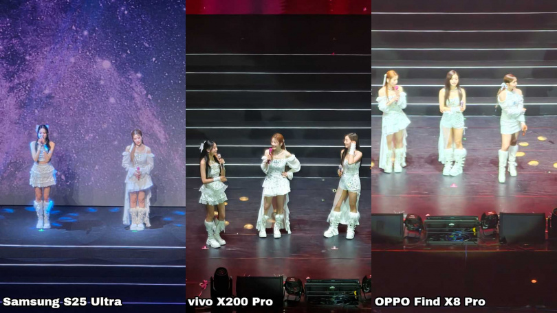誰是新一代演唱會神機 三星S25 Ultra、vivo X200 Pro與OPPO Find X8 Pro實測大公開 | 財經 | CTWANT
