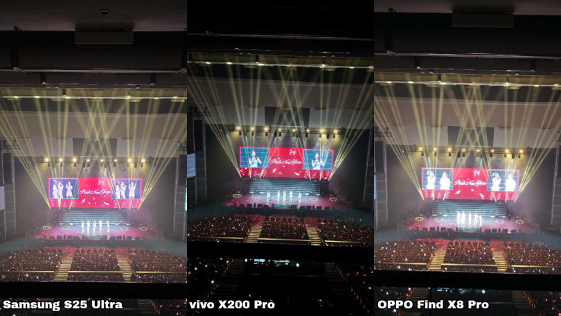誰是新一代演唱會神機 三星S25 Ultra、vivo X200 Pro與OPPO Find X8 Pro實測大公開 | 財經 | CTWANT