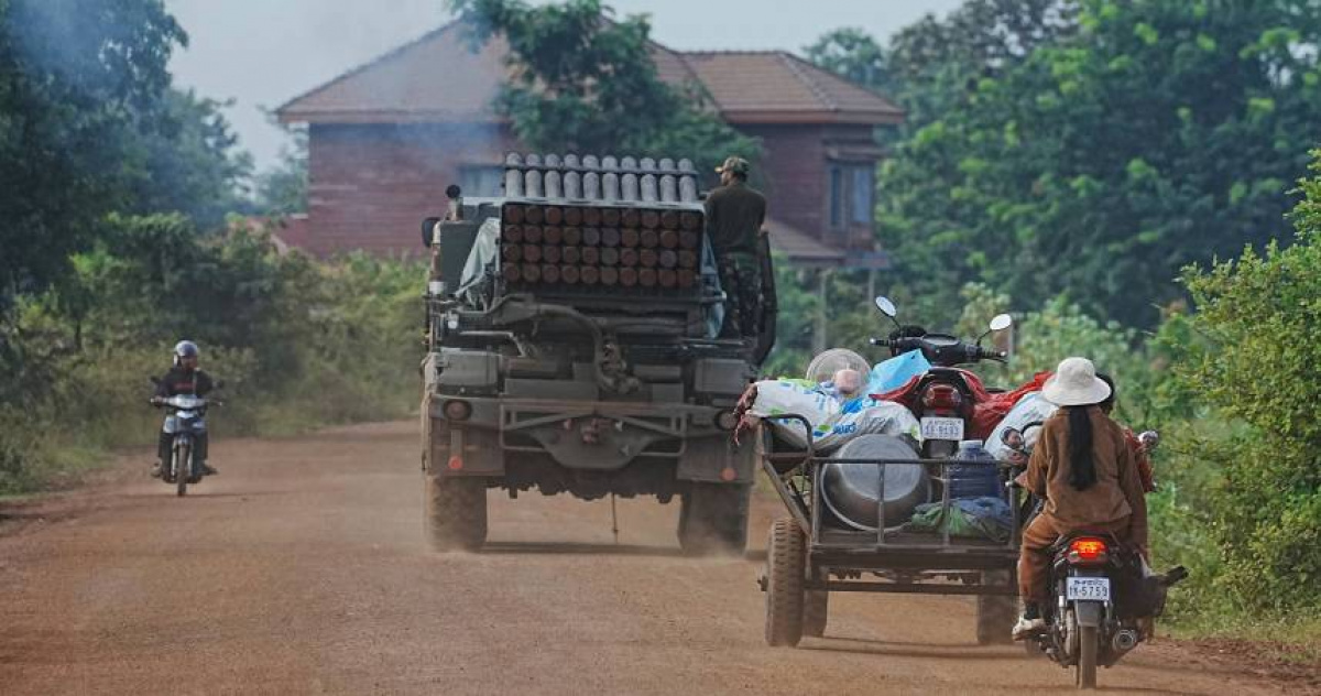 邊境衝突擴大！柬埔寨關閉衝突地區領空 部分空域禁飛低於1200米 | 國際 | CTWANT