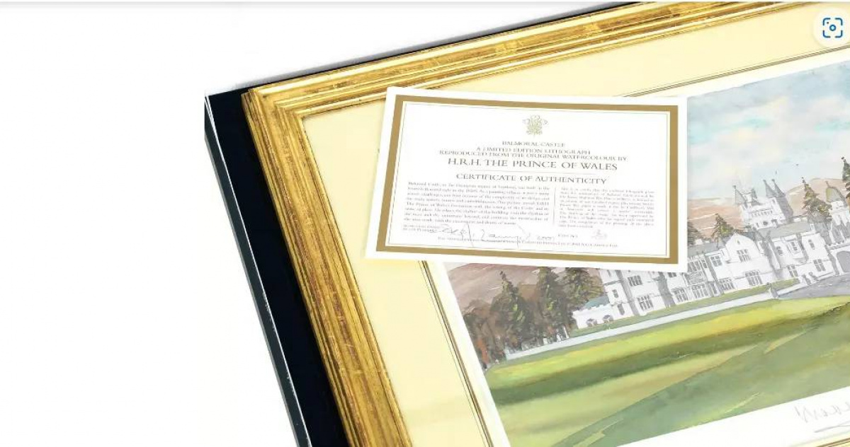 英國國王水彩畫20萬賣出 估價師：價格比預估高10倍 | 國際 | CTWANT