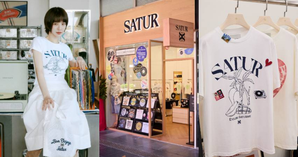 T恤控必朝聖！朴圭瑛愛牌「SATUR」將黑膠唱片概念店搬來台灣、價格直逼韓國，限定DIY活動必體驗 | 漂亮 | CTWANT