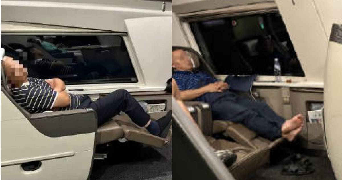 鐵路職工沒買票霸佔商務座 脫鞋襪睡覺車廂飄異味 | 國際 | CTWANT