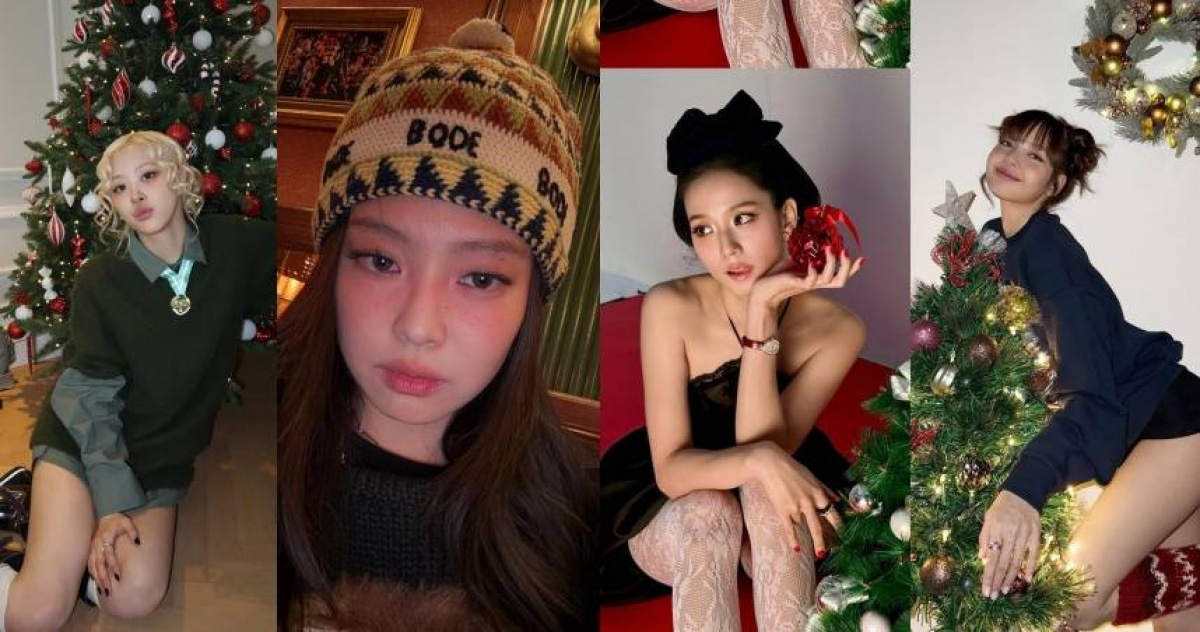 BLACKPINK成員LISA、JISOO、ROSÉ、Jennie說好一起發IG過聖誕！4人聖誕跨年這樣過！ | 漂亮 | CTWANT