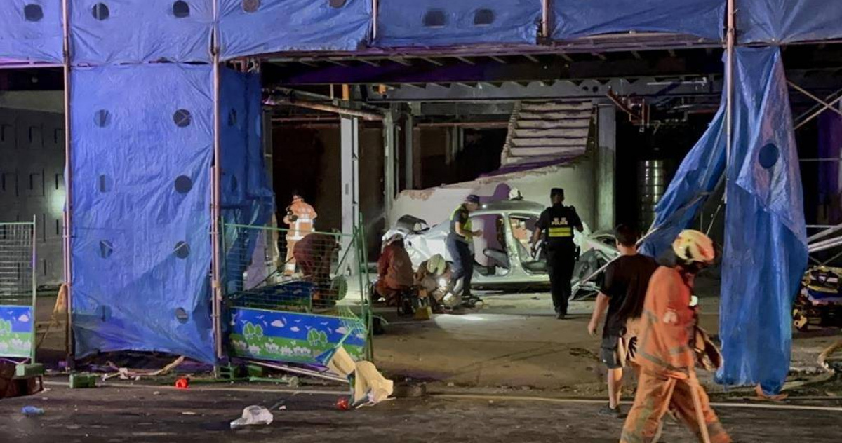 竹市嚴重車禍！滿載5人轎車凌晨撞工地2死2重傷 駕駛離奇失蹤 | 社會 | CTWANT