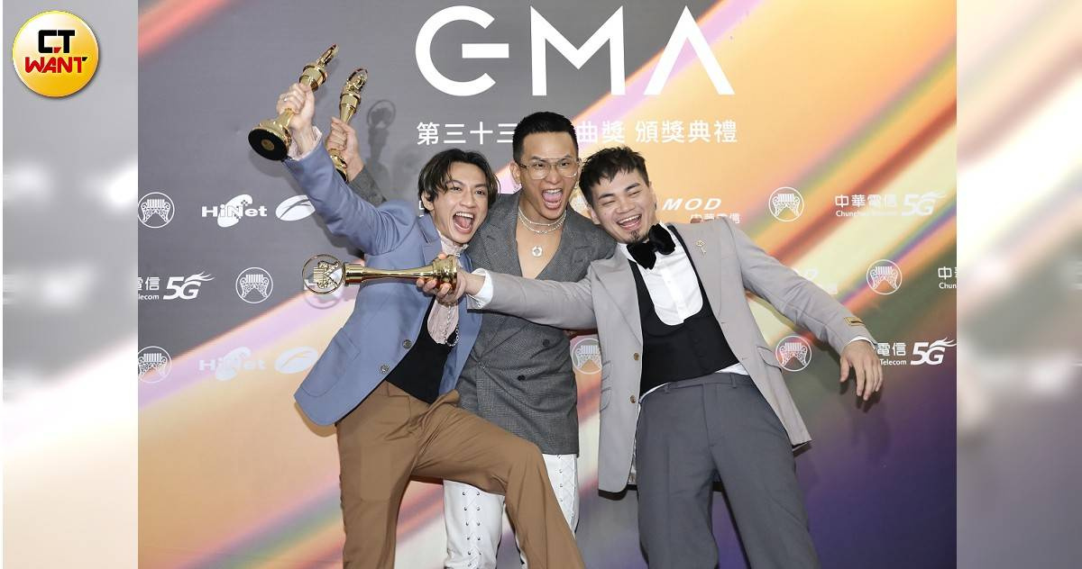 金曲33／打敗〈玻璃心〉！茄子蛋奪年度歌曲 上台興奮Rap | 娛樂 | CTWANT