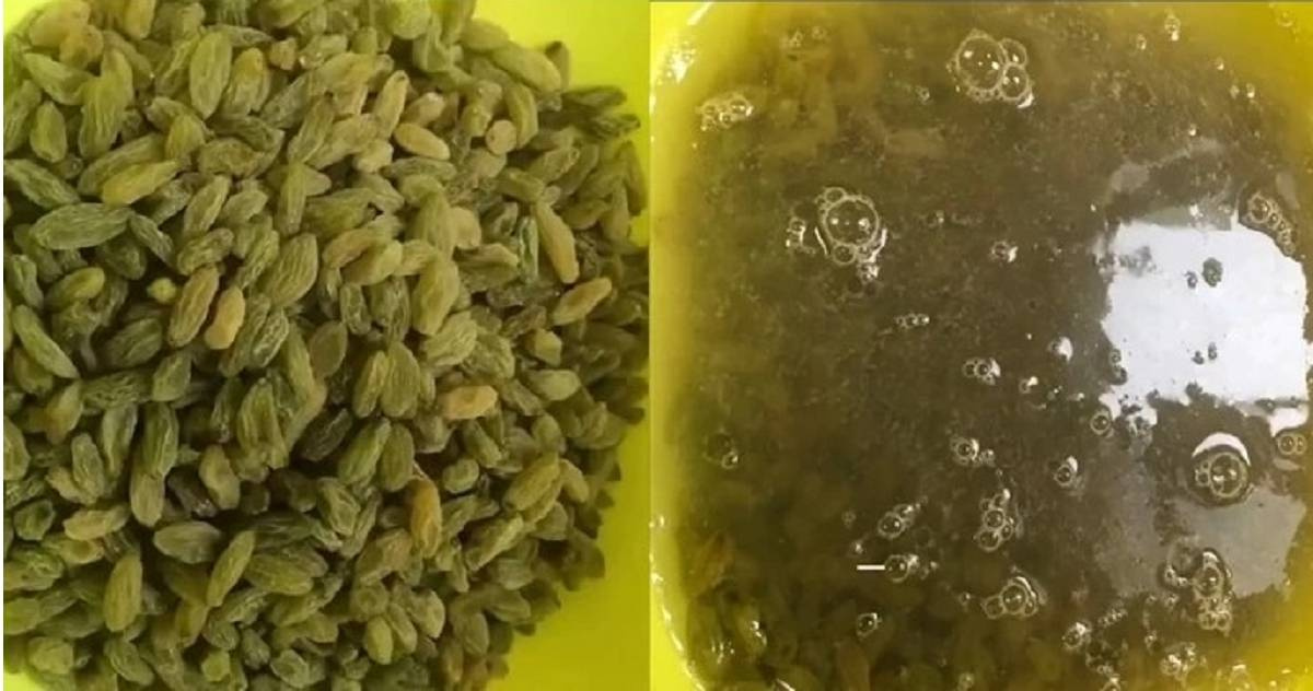 The entrance of raisins "will eat soil if you don't wash it"? Experts ...