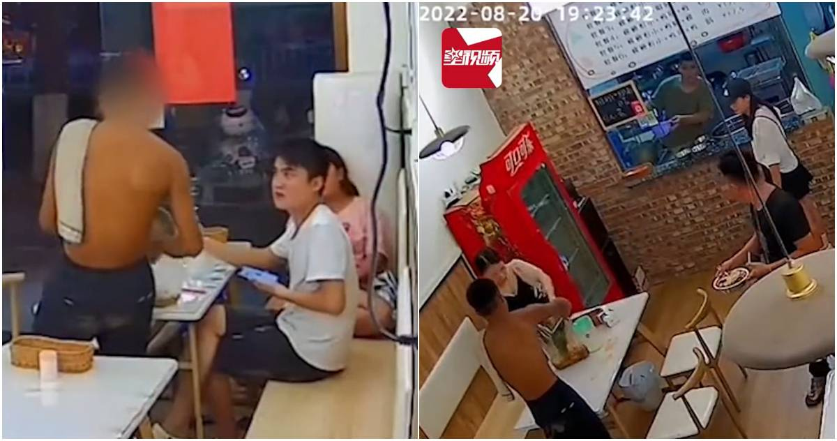 赤膊男子衝入店「打包」2碗螺獅粉動作流暢 客人吃一半傻眼老闆也愣住 | 國際 | CTWANT