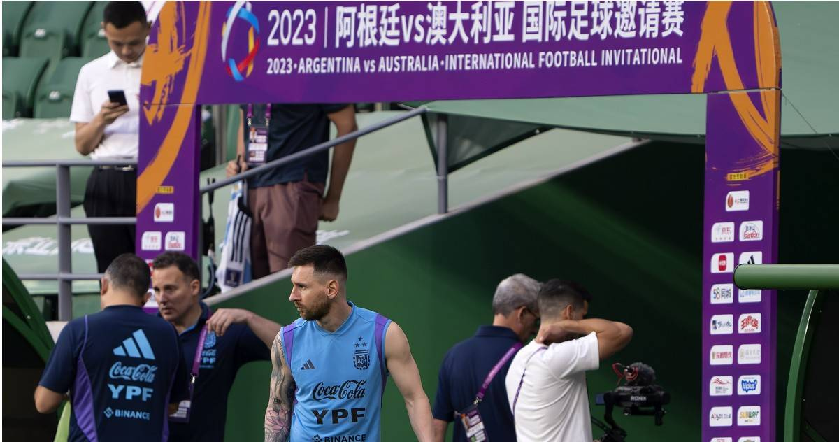 Messi's Visit to China and Friendly Match with Australian Team ...