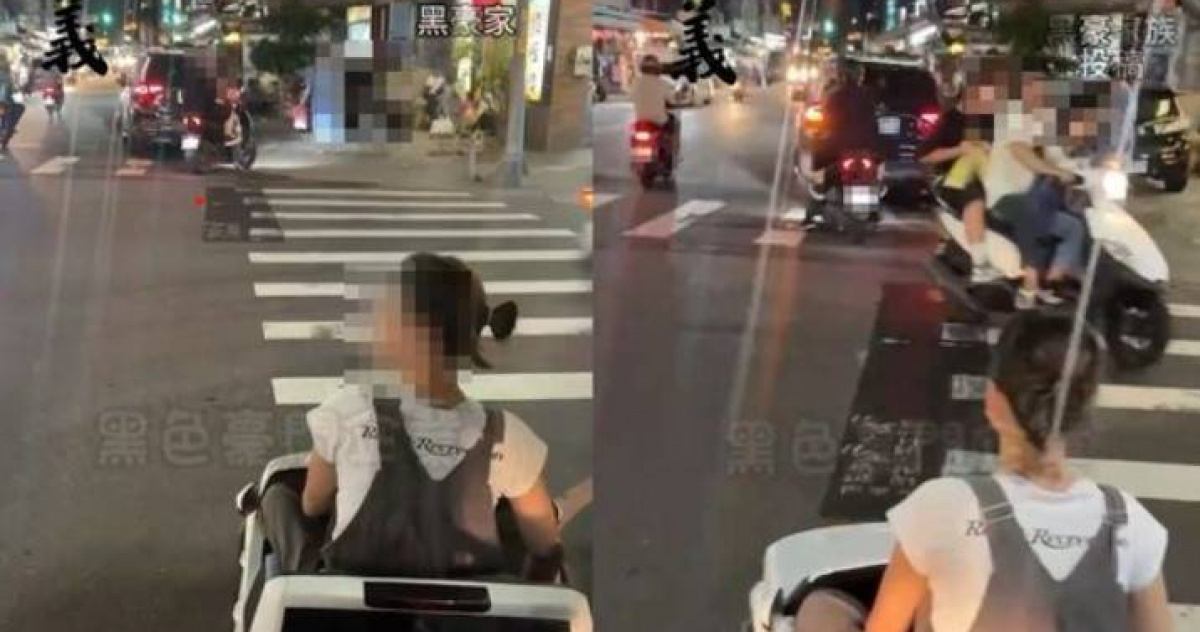 誇張！新北女「坐電動玩具車」過馬路還發文 最高恐罰3600元 | 社會 | CTWANT
