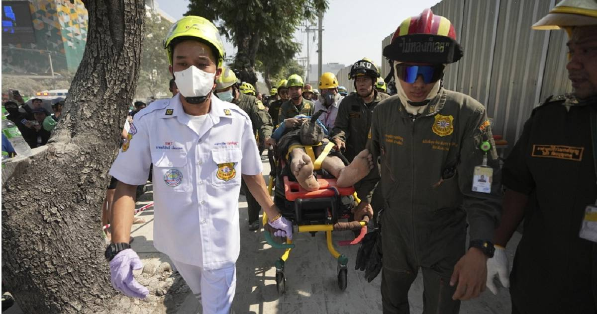 緬甸強震泰國遭殃！大樓建案倒塌300人生死未卜 泰總理宣布曼谷進入緊急狀態 | 國際 | CTWANT
