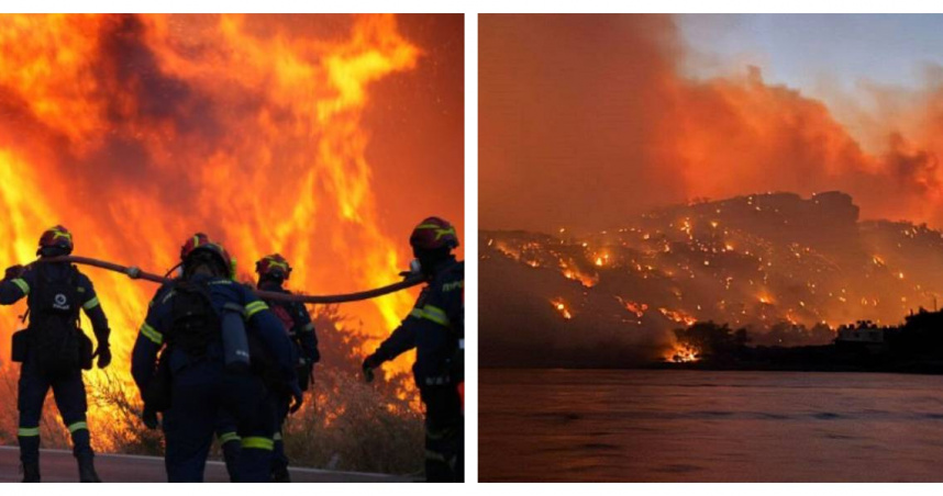 希臘觀光天堂陷火海「克里特島烈焰吞村」！雅典再起野火 5000名遊客逃命實錄 | 國際 | CTWANT