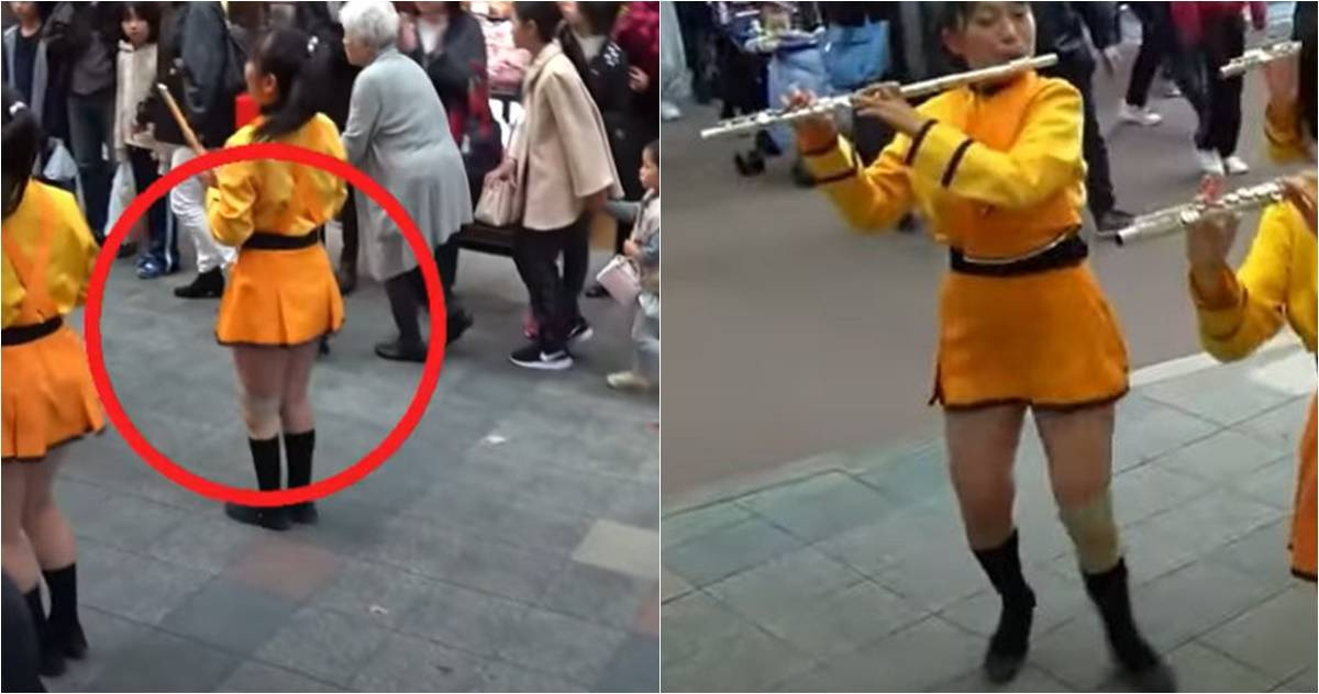 橘色惡魔暗藏「義肢女孩」…深蹲、跳躍吹奏都專業 網看了噴淚：感到好羞愧 | 生活 | CTWANT