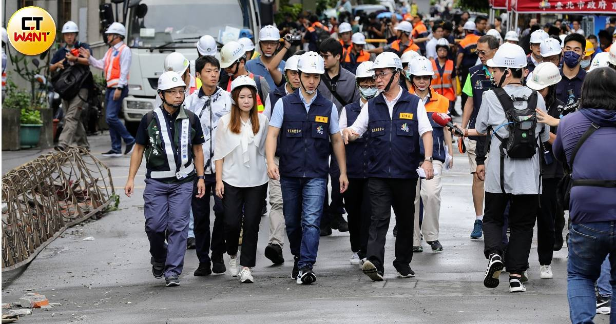 大直民宅塌陷420人無家可歸！基泰建設發5萬 市府再發6千慰問 | 社會 | CTWANT
