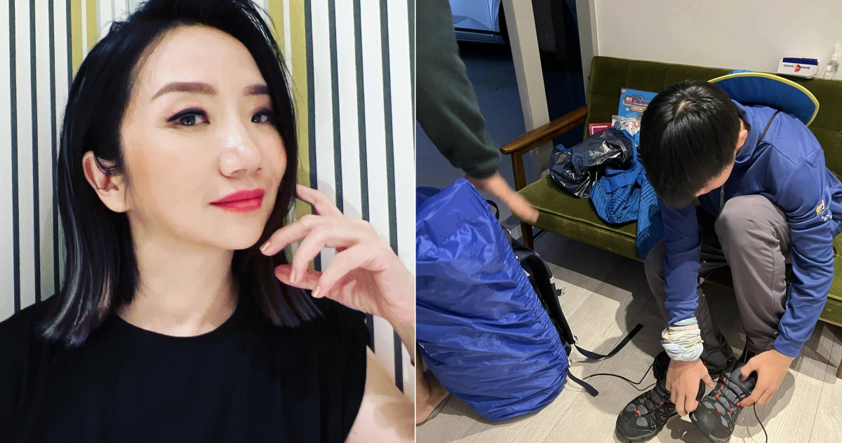 陶晶瑩PO文「龍哥要去登山」曝14歲兒登合歡山 網驚：最近天候不是不佳 | 娛樂 | CTWANT