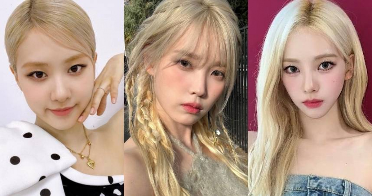 盤點韓國最正金髮女星！Rose、IU、Aespa Karina、LE SSERAFIM 許允眞、NewJeans Hanni，誰是妳心中的第一名？ | 漂亮 | CTWANT
