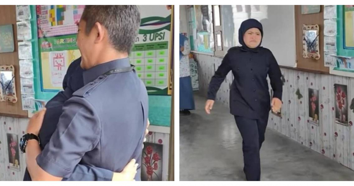 爸爸是司機！女學生「司機裝扮」感到自豪 下一秒出現驚喜哭成淚人 | 國際 | CTWANT