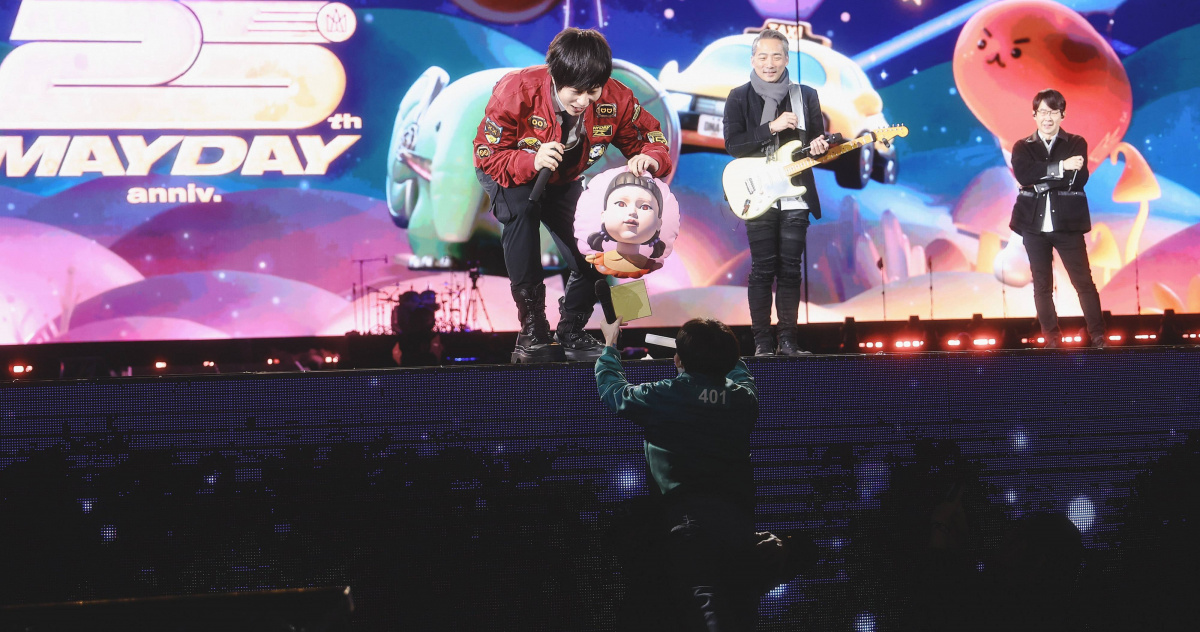 五月天阿信放送大巨蛋門票 「她」被選為MVP藏洋蔥 | 娛樂 | CTWANT