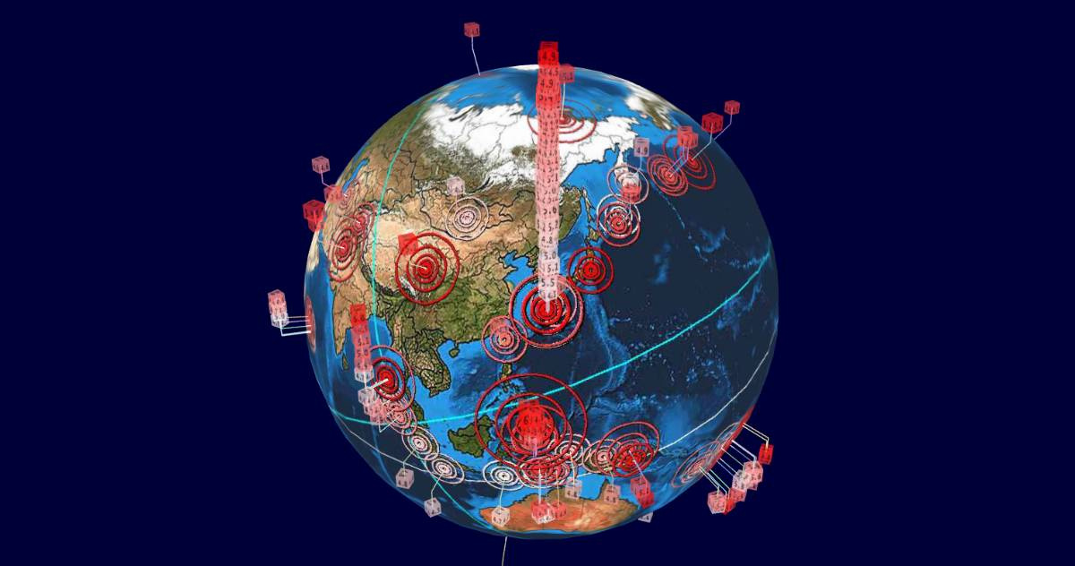 鹿兒島狂搖逾千次！地震監測3D圖「直衝天際」 蓋出宇宙電梯 | 國際 | CTWANT