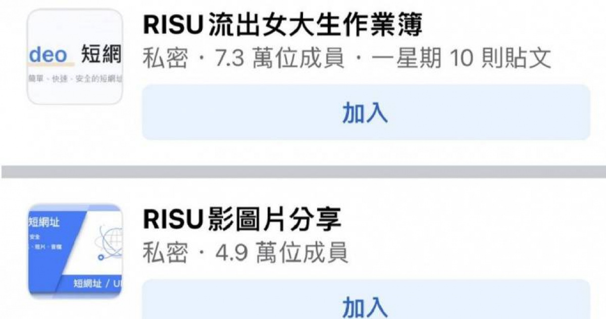 「Risu」社團私密影像外流 母公司Meta回應了：採取零容忍態度 | 社會 | CTWANT