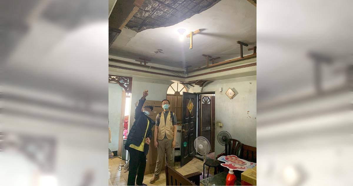 殘破天花板猶如弱勢家庭處境 愛心物資助度過寒冬 | 社會 | CTWANT