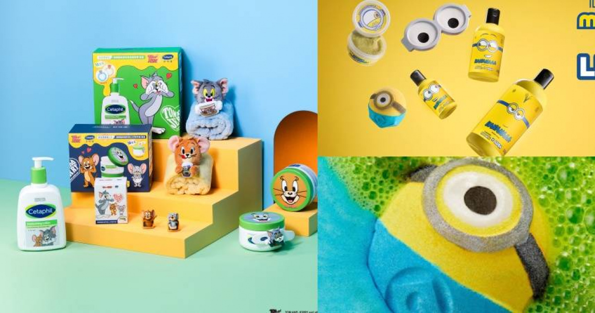 幫寶貝添購安心又可愛的身體乳、泡澡球！Cetaphil x 湯姆貓與傑利鼠 、 LUSH x 小小兵兩大聯名系列，讓大人小孩一起開心護膚！ | 漂亮 | CTWANT