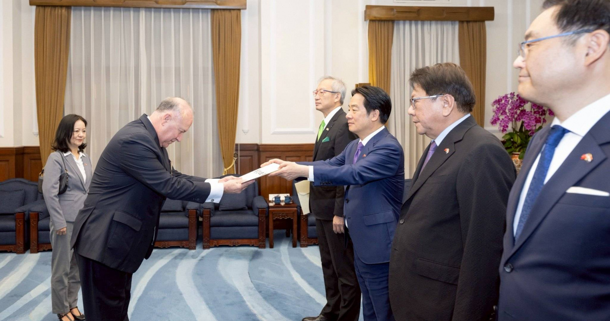 賴清德接受巴拉圭大使呈遞到任國書 盼共榮共好創造更多合作成果 | 政治 | CTWANT