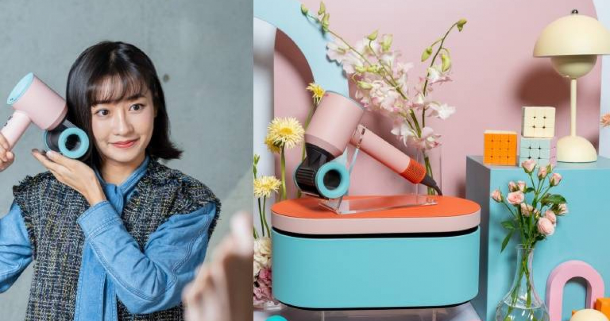 買來送女友或老婆、媽媽保證中！Dyson Supersonic™ 吹風機全新限定版是炫彩粉霧拼色，超粉嫩太美！ | 漂亮 | CTWANT
