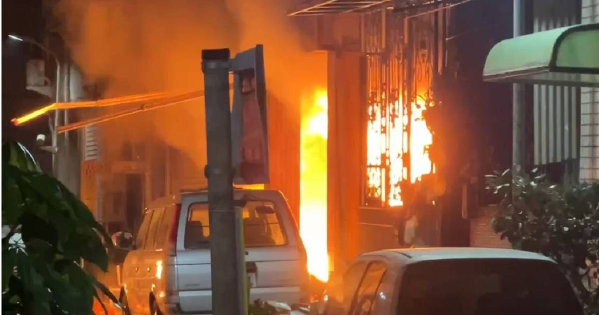 高雄氣爆釀深夜惡火！至少1死4傷 60歲男全身90%灼傷急送長庚 | 社會 | CTWANT