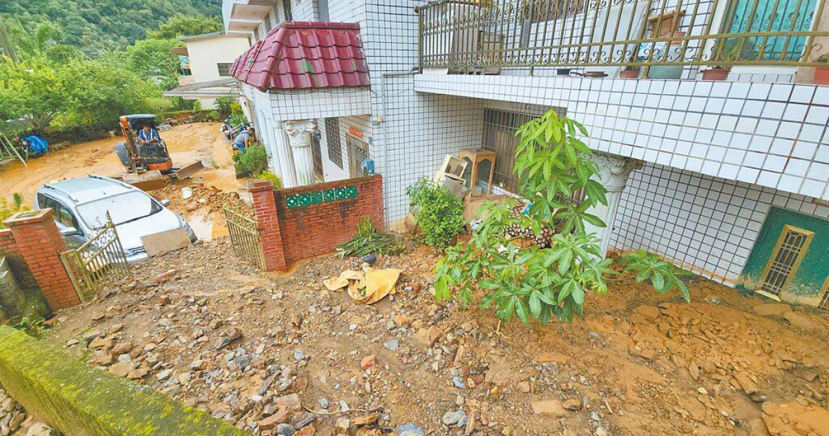 南投埔里午後豪雨釀土石流 7戶受災最深泥水及膝 | 社會 | CTWANT