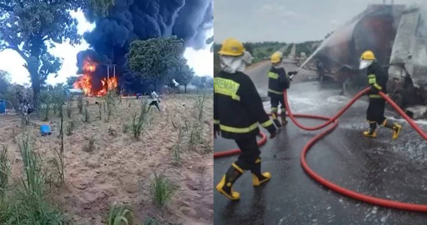 奈及利亞油罐車打滑翻覆！居民忙撿油遇爆炸 至少35死、46傷 | 國際 | CTWANT