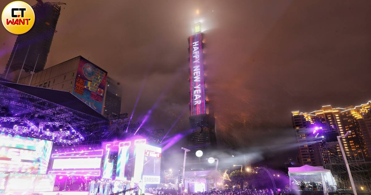 101煙火照亮2023 《CTWANT》祝大家新年快樂 | 生活 | CTWANT