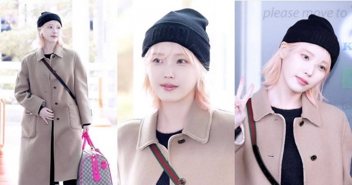 真的是IU本人！驚喜現身機場，全身行頭被揭密台灣都能買的到！ | 漂亮 | CTWANT