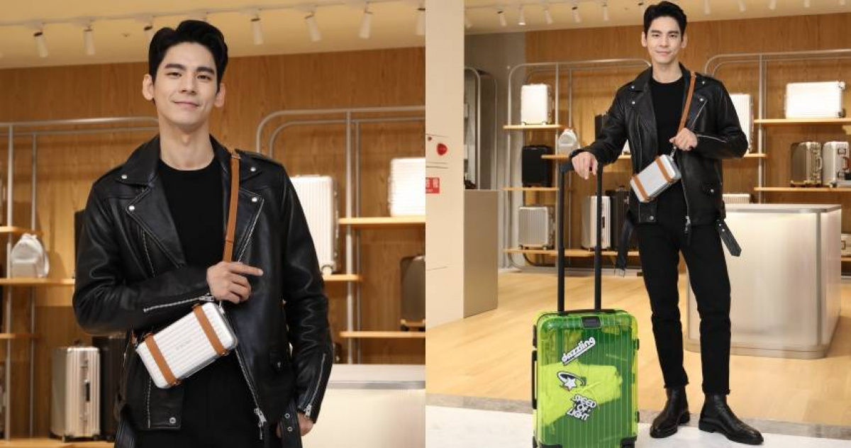 「行李箱也是穿搭一部分！」林柏宏站台RIMOWA台北SOGO全新穿門店開幕，對這款獨賣箱愛不釋手 | 漂亮 | CTWANT