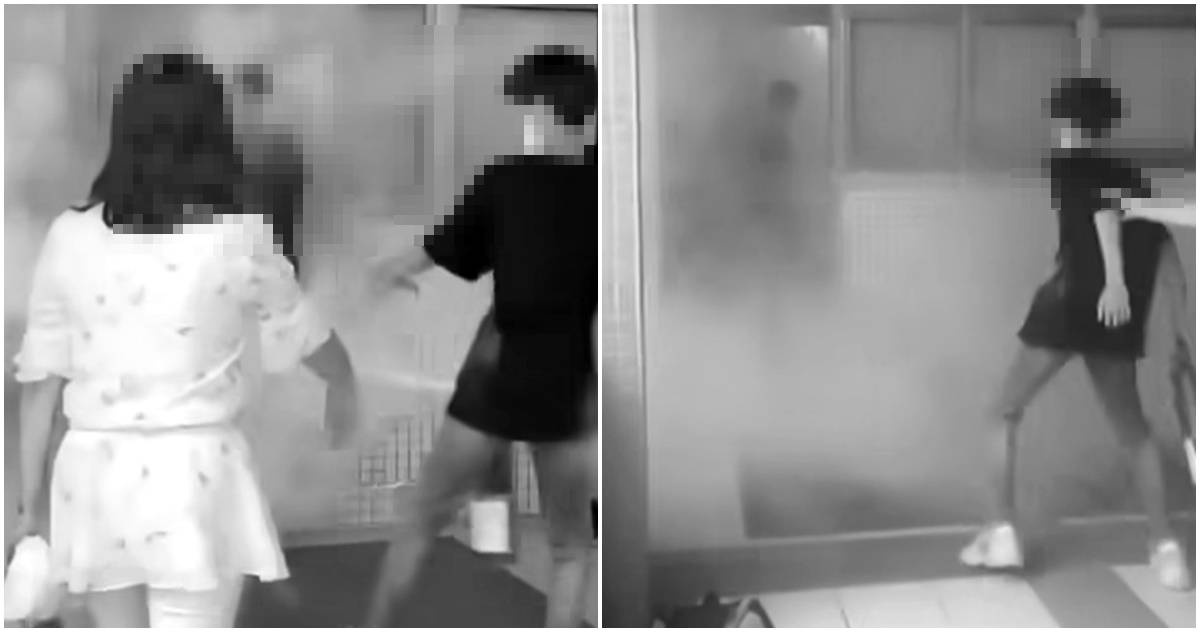 北市某高職「學生噴滅火器」大亂鬥…19人送醫 現場畫面曝光 | 社會 | CTWANT