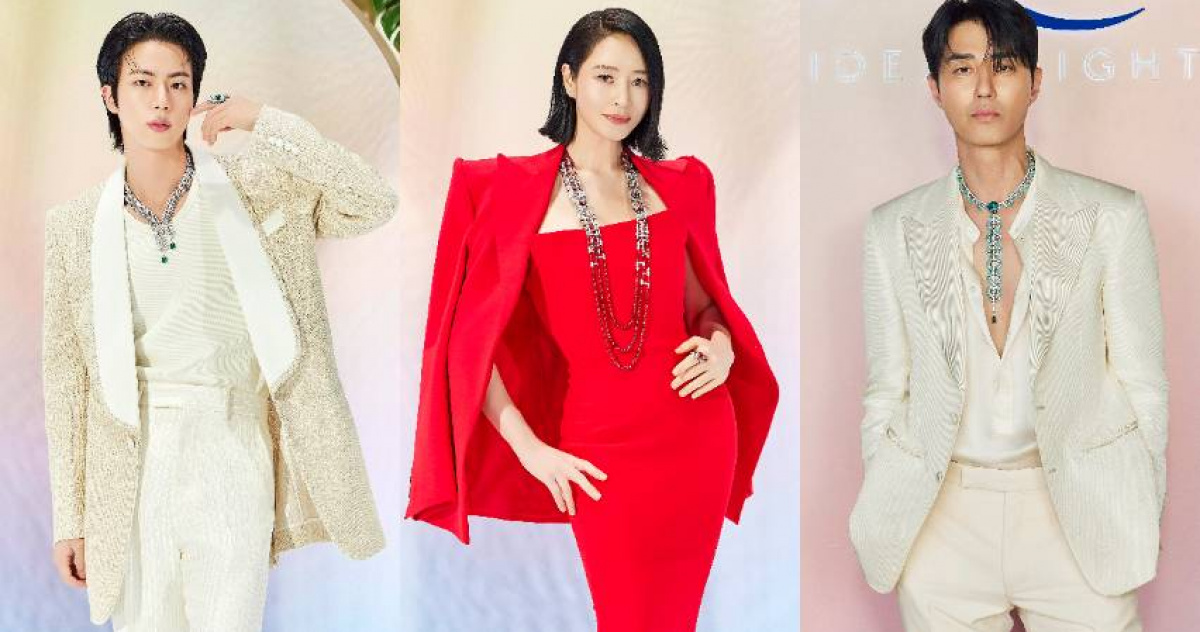 史上最佳大使是他？BTS JIN王子氣質閃耀FRED晚宴！車勝元胸前大開超性感，金憓秀與李聖經同場比美 | 漂亮 | CTWANT
