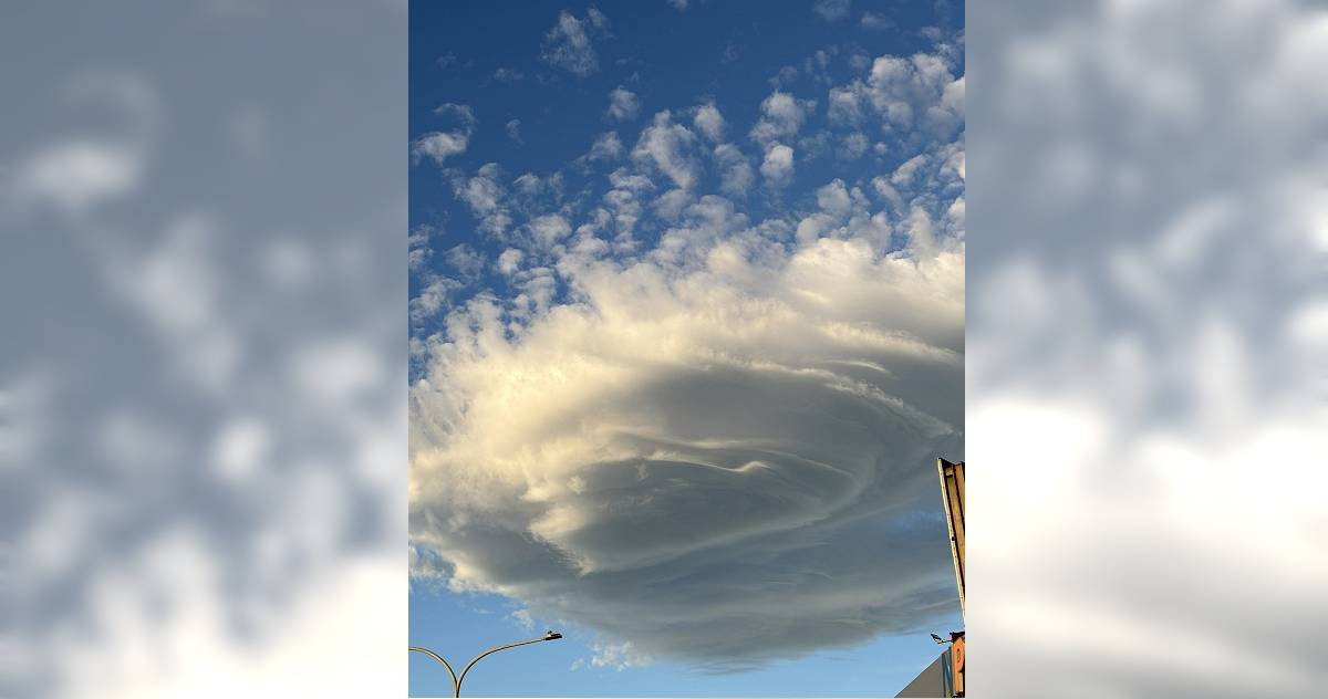 是外星人嗎？台北上空驚見「巨大幽浮雲」 網驚：像超迷你的颱風 | 生活 | CTWANT