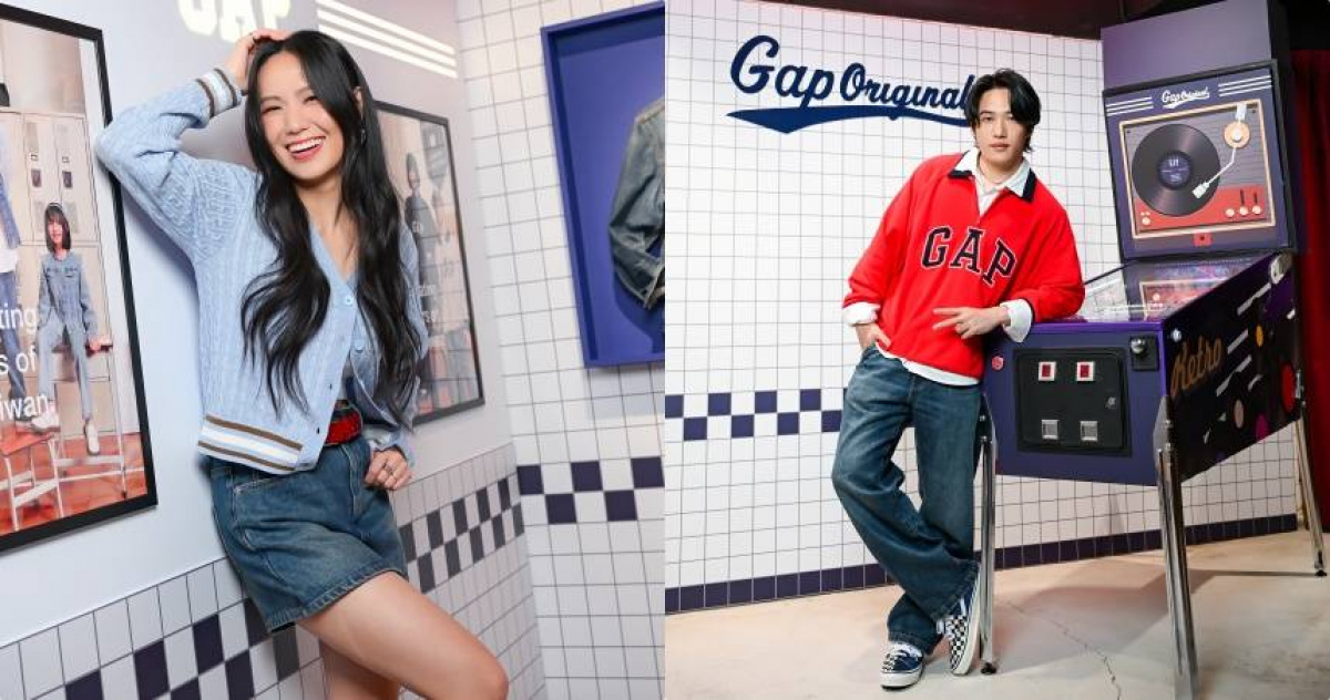 金曲饒舌鬼才熊仔攜手金曲歌后孫盛希現身Gap 10周年派對！超復古美式休閒穿搭簡直太潮 | 漂亮 | CTWANT