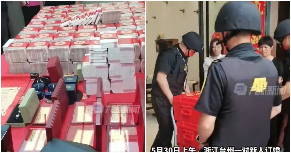 運鈔車載「4300萬聘金」到銀行 超狂新郎：在當地很常見 | 國際 | CTWANT