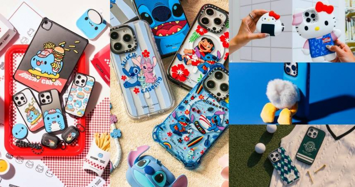 CASETiFY夏日聯名5連發！咖波、史迪奇、Snoopy、Kitty、唐老鴨通通來了，萌爆手機殼必收指南！ | 漂亮 | CTWANT