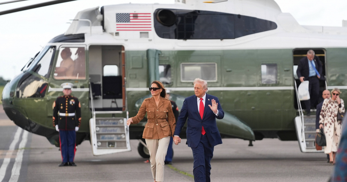 川普返美途中「海軍陸戰隊一號」突故障 緊急轉降臨時換機 | 國際 | CTWANT