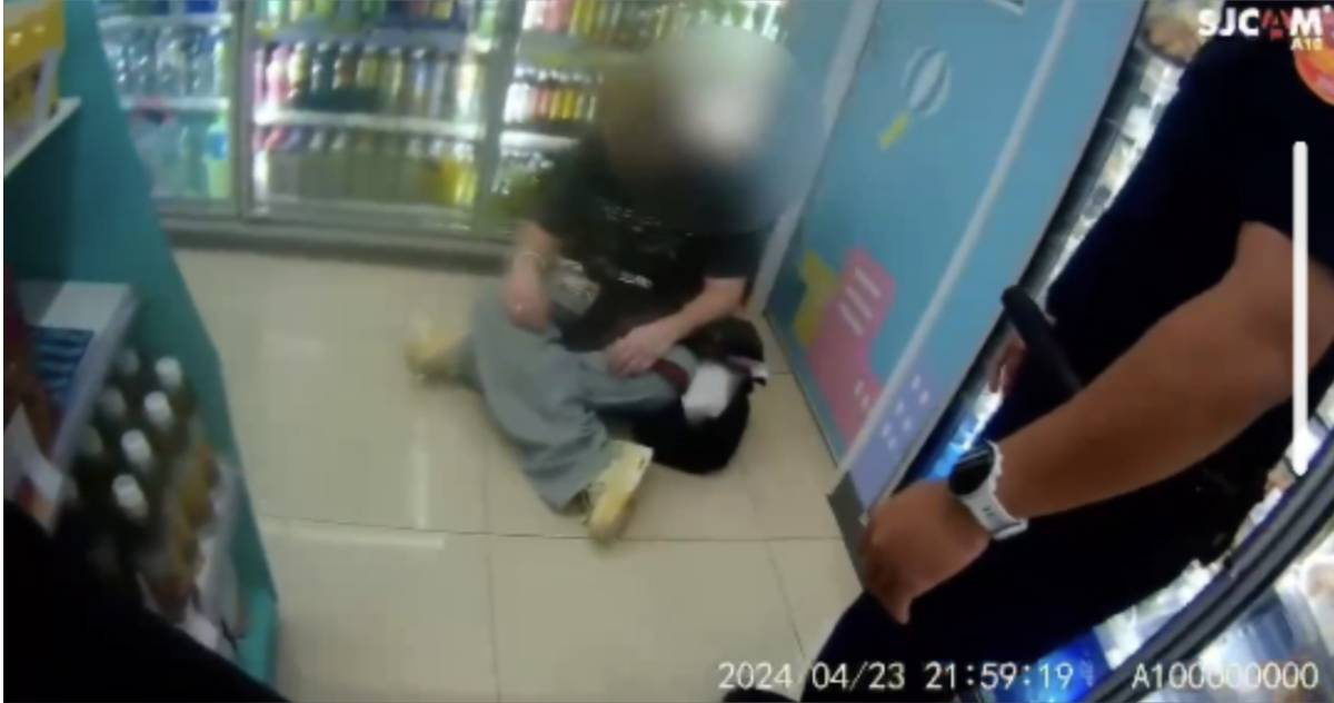 外籍男偷拿200元糖果！正義哥見狀阻止 2人超商爆拉扯衝突 | 社會 | CTWANT